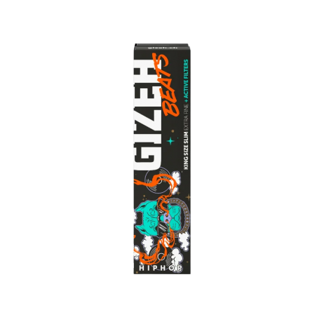 Buy Gizeh Beats Swiss Edition - Black Slim + Slim activated carbon filter