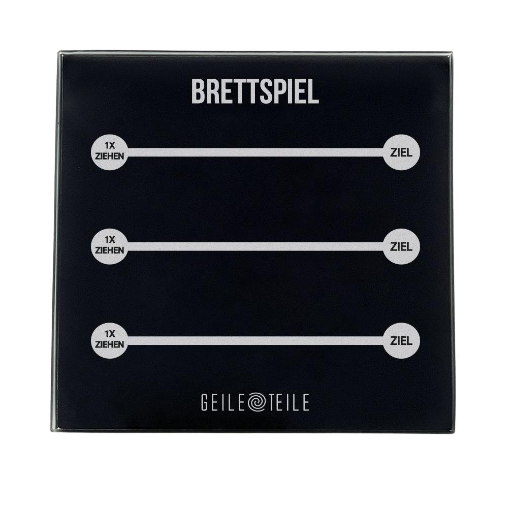 Buy Geile Teile Brettspiel - Robust real glass board, 10 x 10 cm